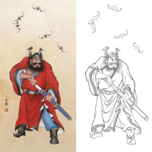 钟馗图片大全大图 王者荣耀 人物画 大山谷图库