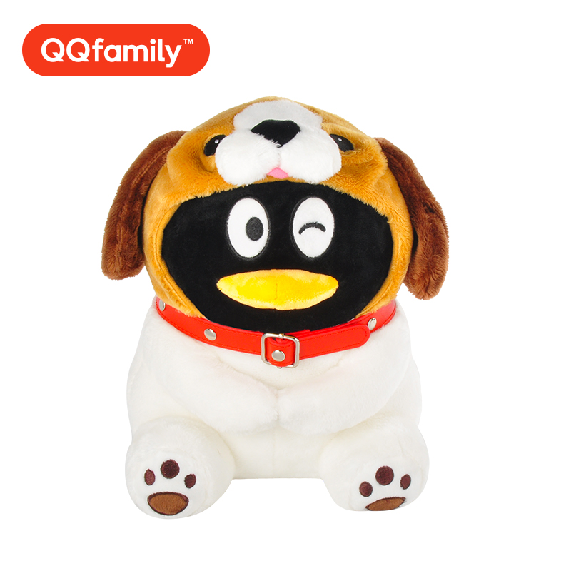 【QQfamily】系列公仔之 QQ狗年毛绒玩具生肖公仔 - 盟世奇多多堡官方旗舰店