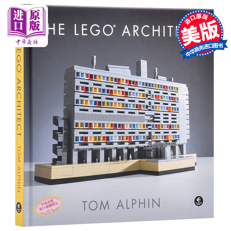 【中商原版】乐高建筑师 英文原版 乐高书籍 The LEGO Architect Tom Alphin 汤姆艾尔芬 No Starch ...