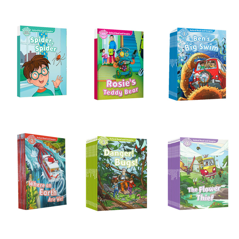 牛津阅读想象科普分级读物 Read and Imagine 可以用一整年的科普阅读训练计划 - 小花生网
