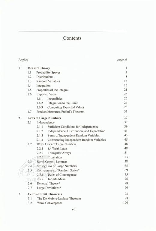 【中商原版】概率论 理论与例证 第5版 Probability Theory and Examples 英文原版 可能性 Rick ...