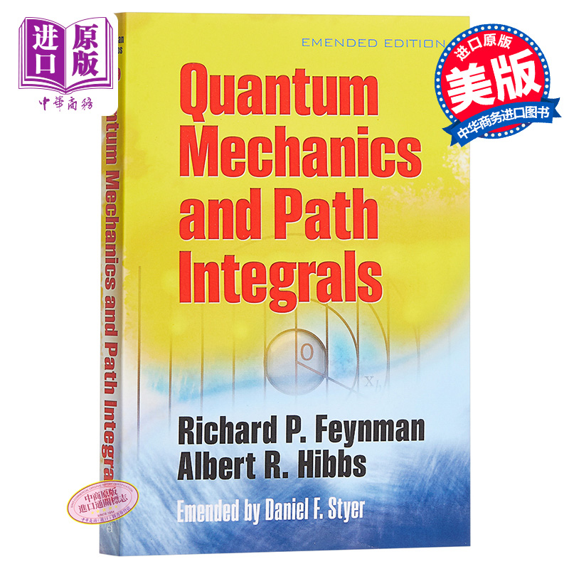【中商原版】Quantum Mechanics and Path Integrals : Emended Edition 英文原版 量子力学与 ...