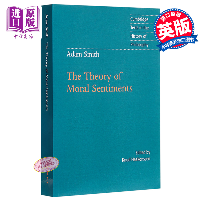 预售 【中商原版】亚当斯密：道德情操论（剑桥政治思想史经典文本丛书）英文原版 Adam Smith Theory of Moral ...