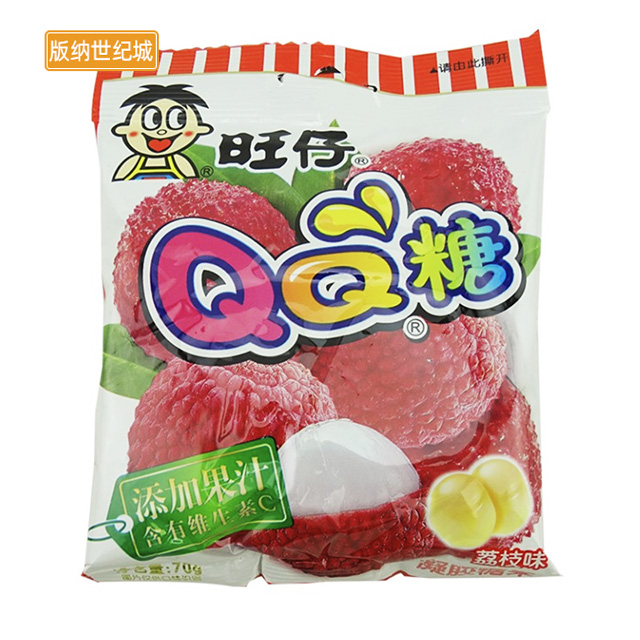 【BN】旺仔QQ糖（荔枝味） 70g - 世纪生活