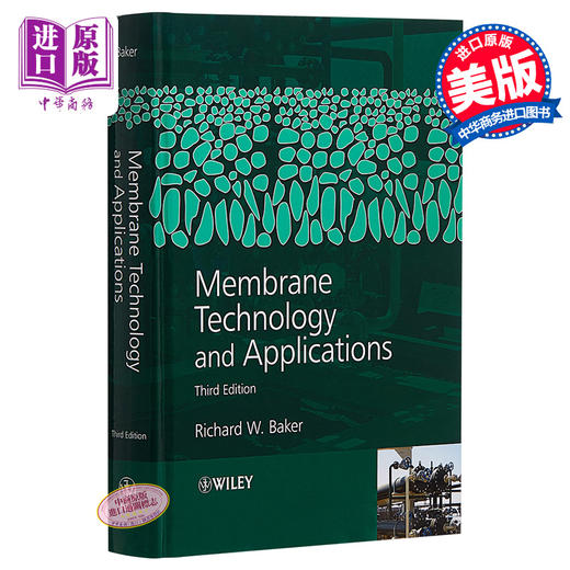膜技术及应用（第3版） Membrane Technology and Applications 英文原版 Wiley - 中商进口商城
