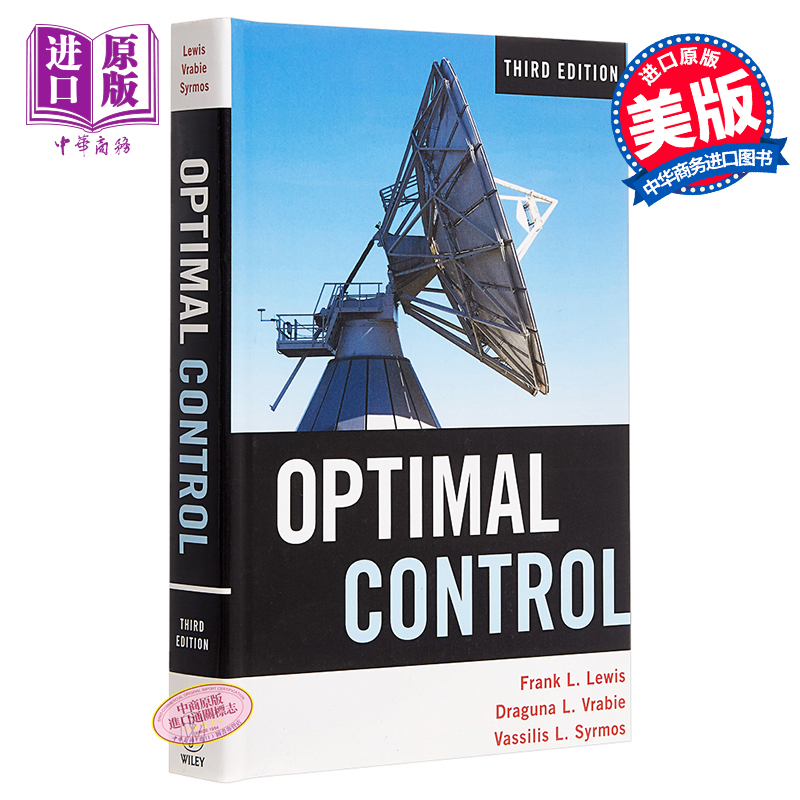 优秀控制 第3版 Optimal Control, 3rd Edition 英文原版 Frank Lewis Wiley - 中商进口商城