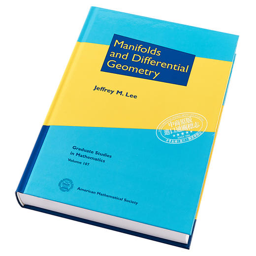 【中商原版】流形和微分几何（美国数学学会数学研究生课程） 英文原版 Manifolds and Differential Geometry Lee Jeffrey - 中商进口商城