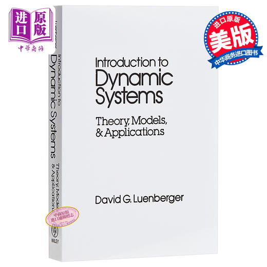 【中商原版】Introduction To Dynamic Systems Theory Models And Applications 英文 ...