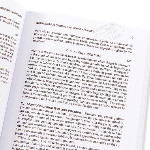 空气敏感化合物的操作，第二版 The Manipulation Of Air-Sensitive Compounds, 2Nd Edition ...