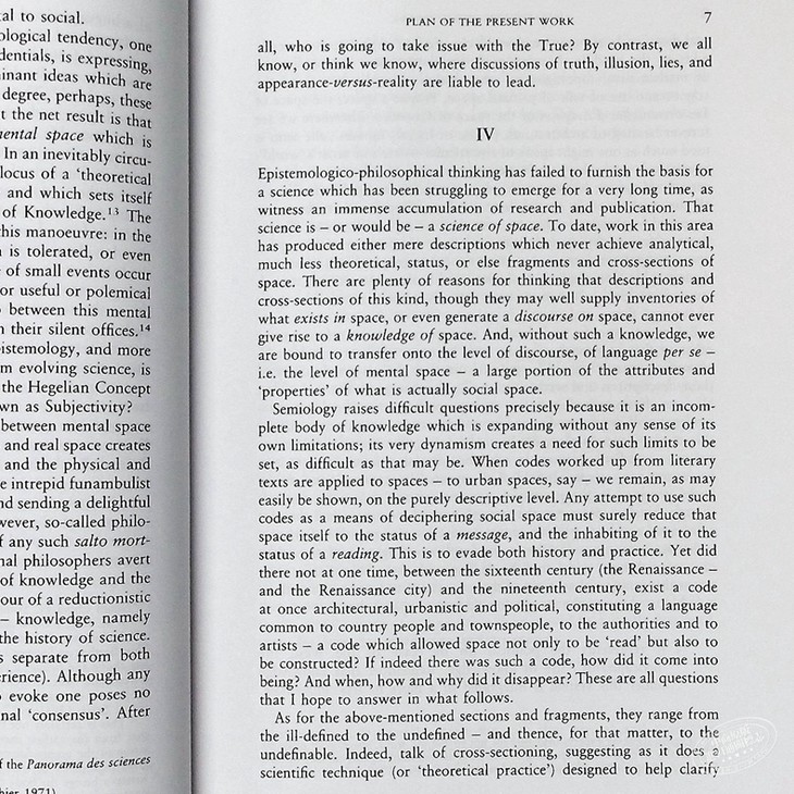 空间的产生 The Production of Space 英文原版 Henri Lefebvre Wiley - 中商进口商城