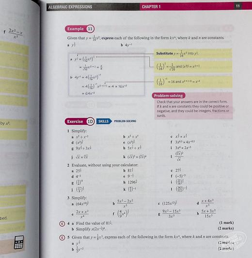 【中商原版】IAL Pure Math IG Maths 套装 7册 英文原版 爱德思国际A级数学纯数学 爱德思国际GCSE（9-1）数学 ...