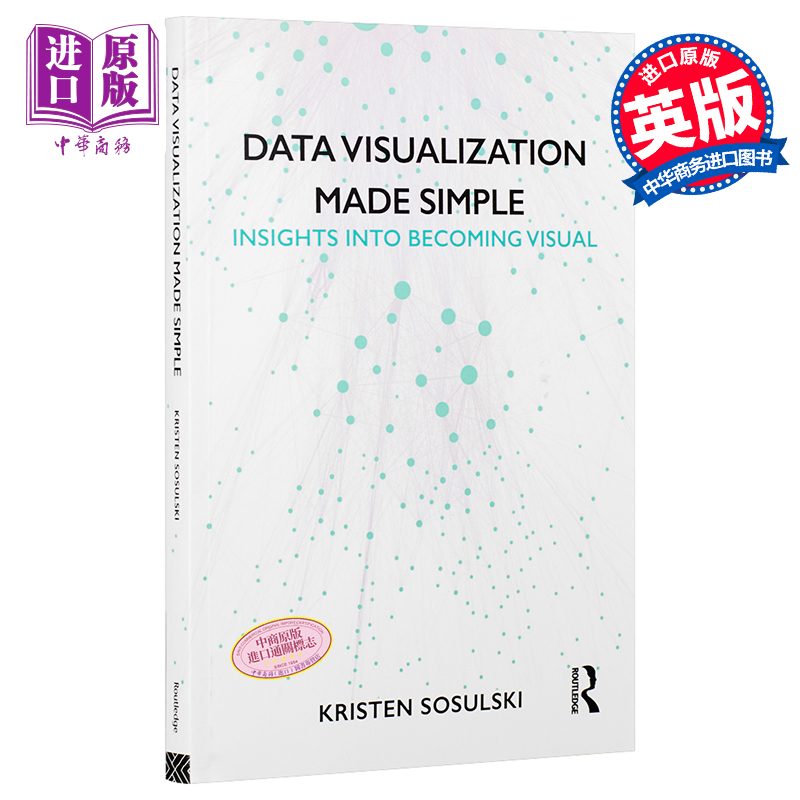 【中商原版】数据可视化让一切变得简单：洞察可视化 英文原版 Data Visualization Made Simple: Insights ...