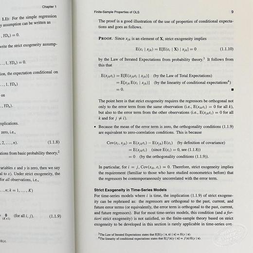 【中商原版】计量经济学 林文夫 英文原版 Econometrics Fumio Hayashi - 中商进口商城