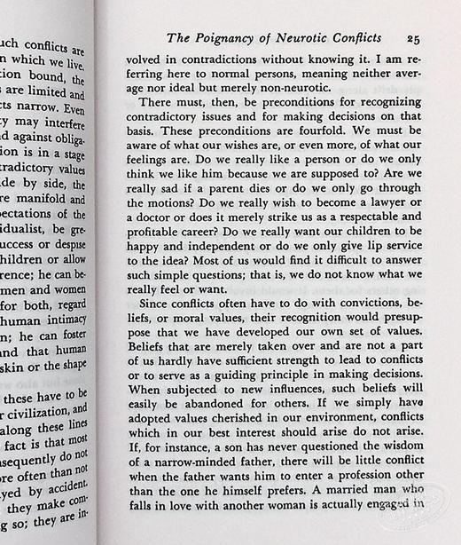 【中商原版】卡伦·霍妮：我们内心的冲突 豆瓣高分 英文原版 Our Inner Conflicts 精神分析 心理学 Karen Horney ...