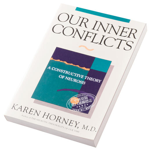 预售 【中商原版】卡伦·霍妮：我们内心的冲突 豆瓣高分 英文原版 Our Inner Conflicts 精神分析 心理学 Karen ...
