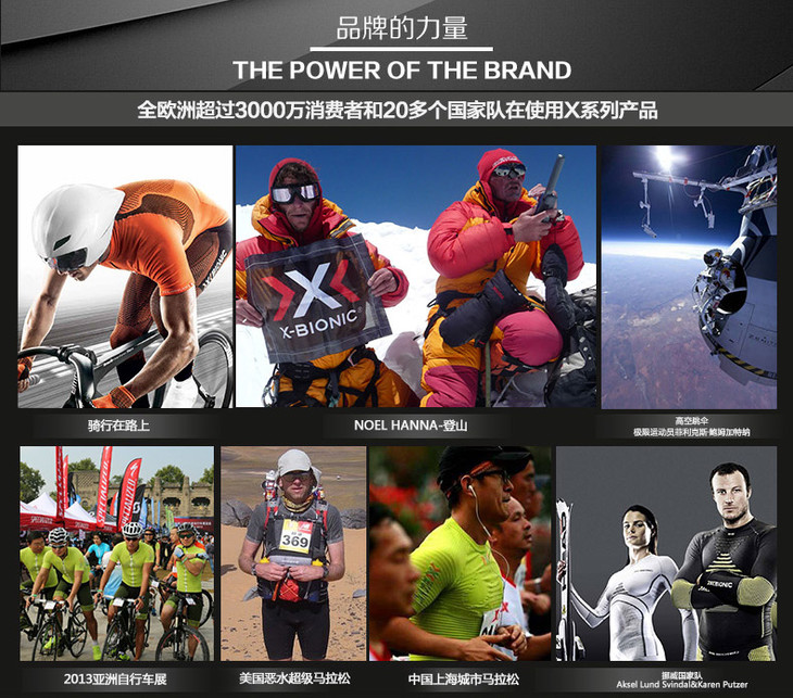 X-BIONIC效能系列男女款运动跑步压缩衣裤短袖套装 - 最酷优品