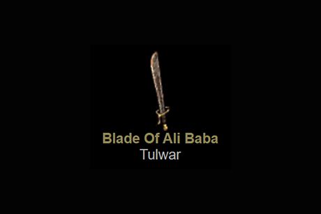 Blade Of Ali Baba