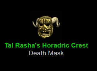 Diablo 2 Tal Rasha's Wrappings Diablo 2 resurrected items