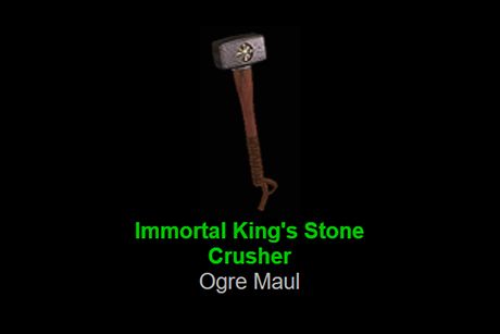 Immortal King's Stone Crusher