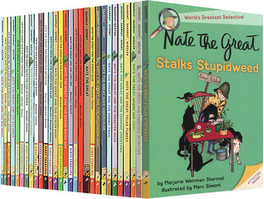 大侦探内特 Nate The Great 29册 大全套 英文原版 儿童桥梁章节小说书 英语读物进口书籍（部分音频） - 小花生网