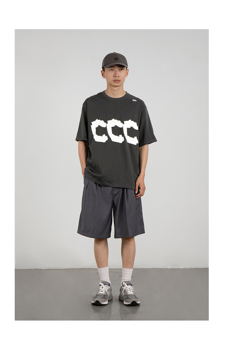 【非质量问题不退不换】 Crying Center 3C Crying Center标准logo短袖TEE - Crying center旗舰店