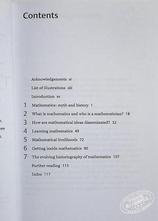 预售 【中商原版】The History of Mathematics: A Very Short Introduction 英文原版 牛津通 ...