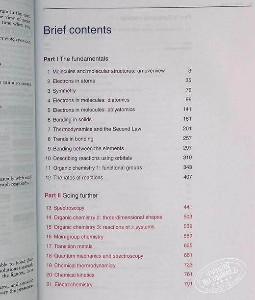 预售 【中商原版】Chemical Structure and Reactivity 英文原版 化学结构和反应（牛津经典教材）（第2版 ...