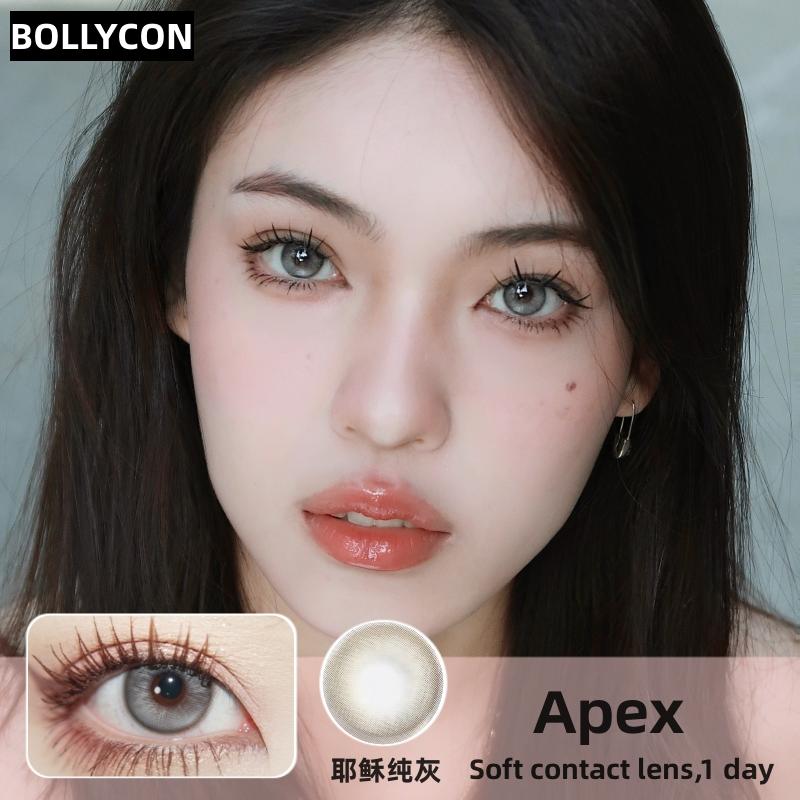 BOLLYCON日抛隐形眼镜 耶稣纯灰14.2mm 一盒/10片 – VVCON美瞳网