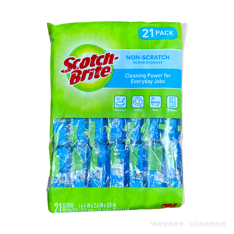 3M 防刮 清洁海绵 21个-WKEA/上海维嘉