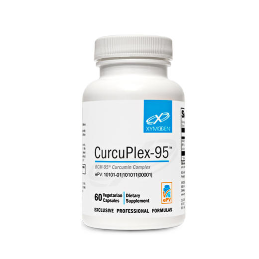 【效期至26年3月】高纯姜黄素胶囊 XYMOGEN CurcuPlex-95™ 60 Capsules 60粒/瓶 - 免疫力充电站