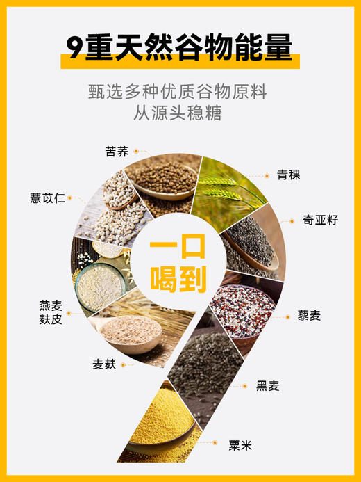 纤元力多麸高纤冲调谷物 膳食纤维 多种谷物能量 255g （17g*15包） - 微星系