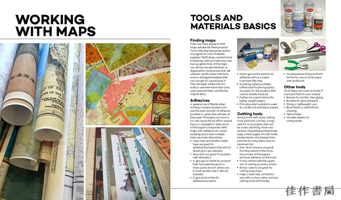 Making Art from Maps: Inspiration、Techniques & an International Gallery ...