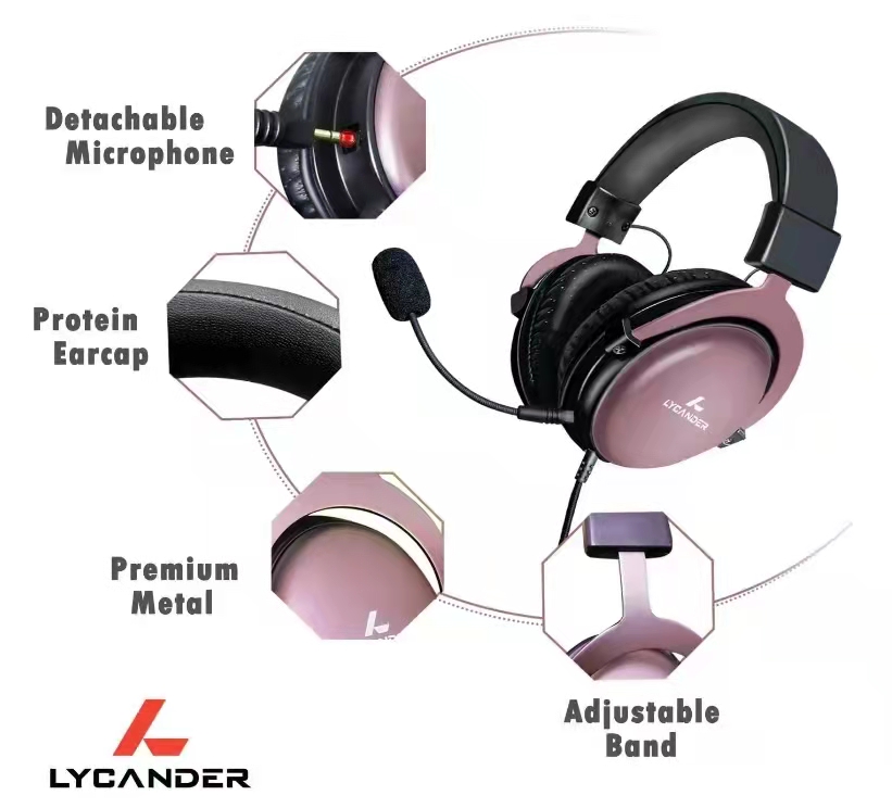 LYCANDER 7.1声道耳机 - 秋名山赛旗办公设备旗舰店