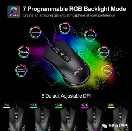 eono鼠标（亚马逊自营品牌） - 秋名山赛旗办公设备旗舰店