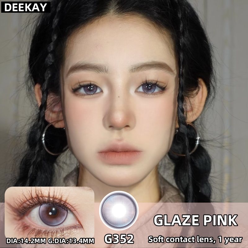 DEEKAY 年抛隐形眼镜 G352 14.2mm 1副/2片 左右度数可不同 - VVCON美瞳商城