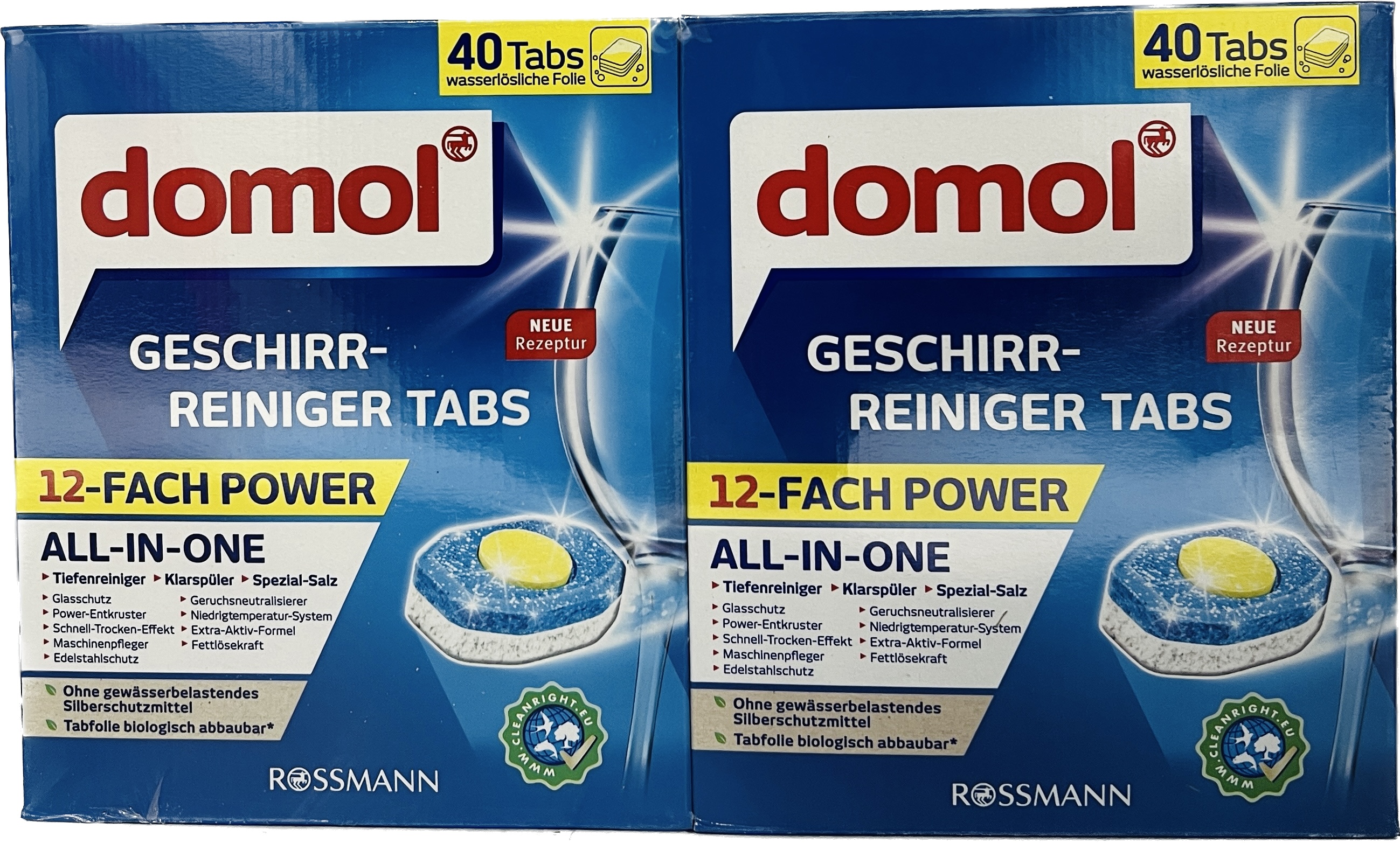 domol洗碗机专用洗涤块 2盒入 P490 -WKEA/上海维嘉