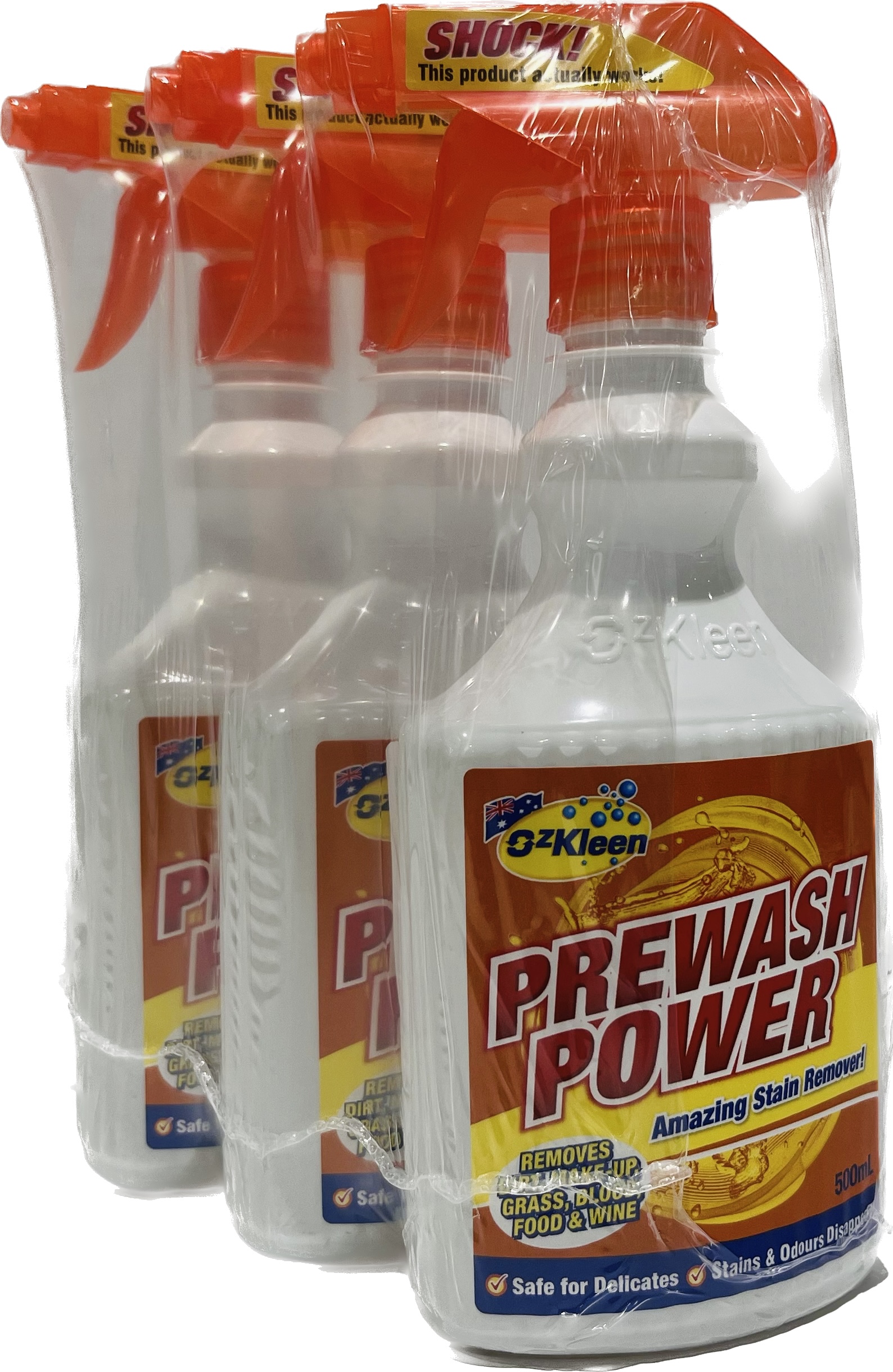 澳渍丽织物预洗剂500毫升x3瓶 OZKLEEN PREWASH POWER 8514395-WKEA/上海维嘉