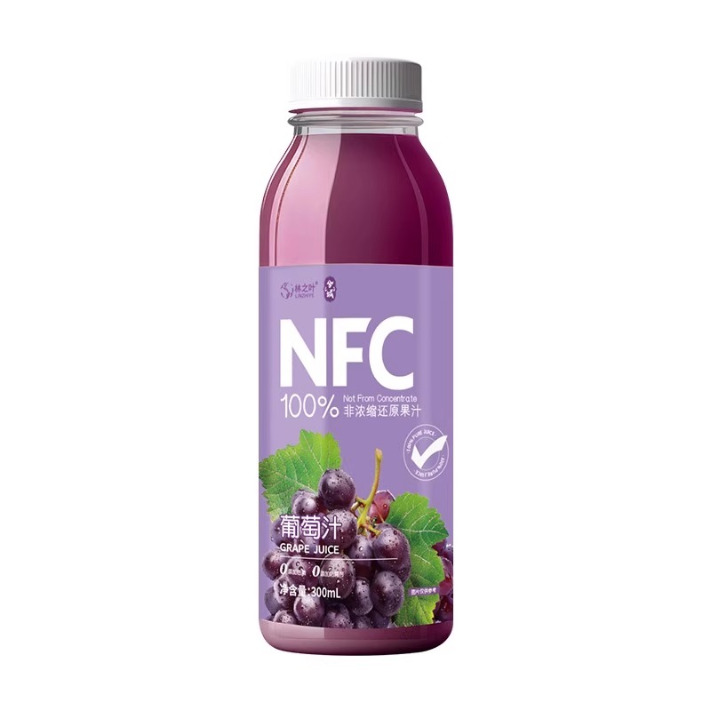 兮域恰西姑娘NFC葡萄汁300ml*10瓶 - 新疆果业甄选